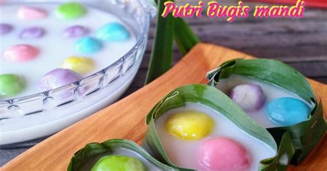 Resep Putri Bugis Mandi Oleh Jsuk Cookpad