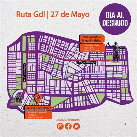 Dia al Desnudo on Twitter Ruta Día al Desnudo GDL 27 de Mayo 2023