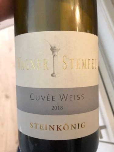 Wagner Stempel Steinkönig Cuvée Weiss Vivino US