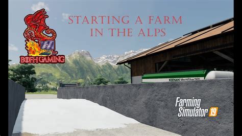 Starting A Farm In The Mountains Erlengrat Farming Simulator 19