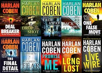 Ensemble complet de la série Myron Bolitar de Harlan Coben livres 1 à
