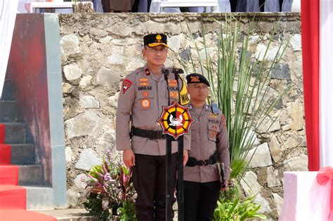 Wakapolda Banten Laksanakan Upacara Penutupan Pemantapan Bintara Dan