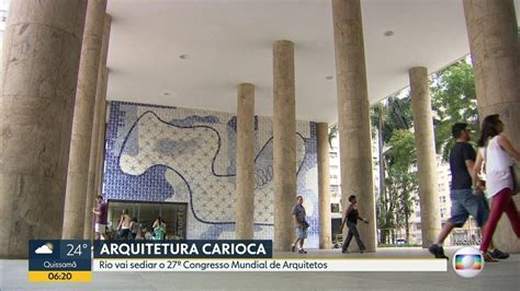 Vídeo Rio vai sediar 27º Congresso Mundial de Arquitetura Bom Dia