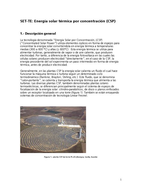 PDF Energía Térmica a Partir de Sistema Parabólico PDFSLIDE NET