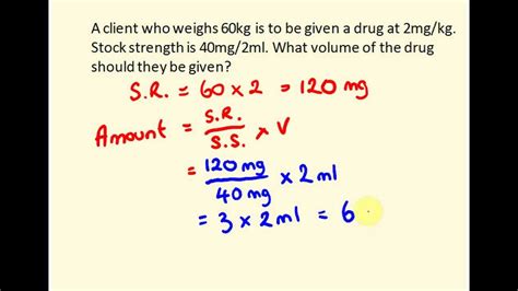 Practice Dosage Calculations For Nurses