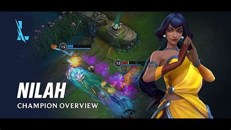 Nilah Champion Overview Gameplay League Of Legends Wild Rift YouTube