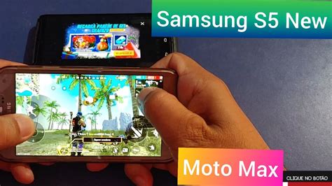 Samsung S5 New X Moto Max Rodando Free Fire No Ultra Dez 2020 YouTube