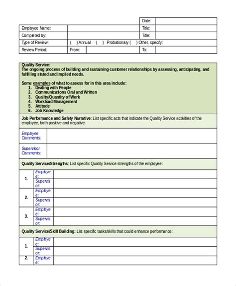 FREE 11 Sample Skills Assessment Forms In PDF MS Word Excel