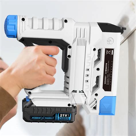 Pistolet Clous Lectrique Avec Mode De Charge Cloueur Battements Porte