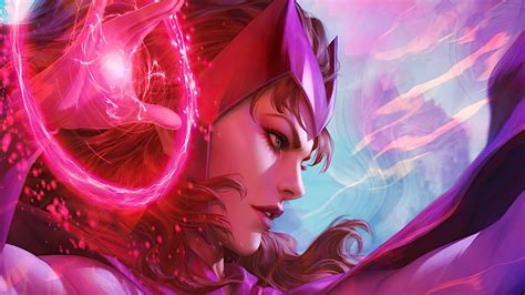 Wanda Maximoff Desktop Wallpapers Phone Wallpaper Pfp Gifs And More