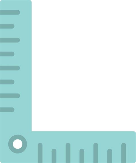 Angle Ruler Flat Icon Vector Art At Vecteezy