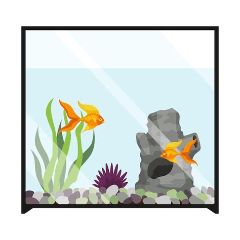 Aquarium Réaliste Avec Poissons Et Algues Kit D aquariums De Décoration