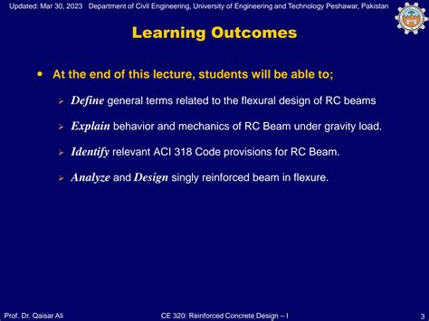 SOLUTION Lecture 02 Design Of Singly Reinforced Beam In Flexure