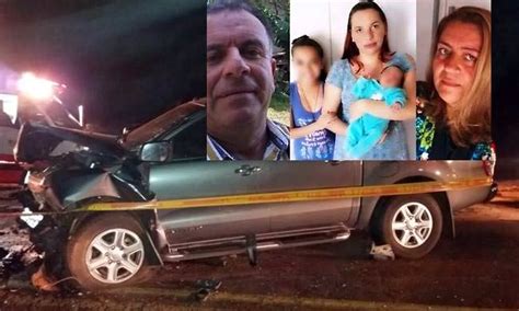 Cinco pessoas da mesma família morrem em acidente na saída de velório