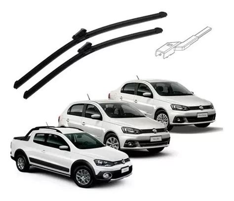 Palhetas Limpador Parabrisa Gol Saveiro Voyage Original Vw