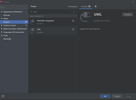 missing the option to make java class diagrams ides support intellij platform jetbrains
