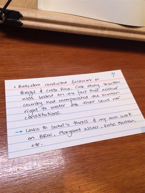 Writing A Memorandum And Index Cards Off A Book Raul Pacheco Vega