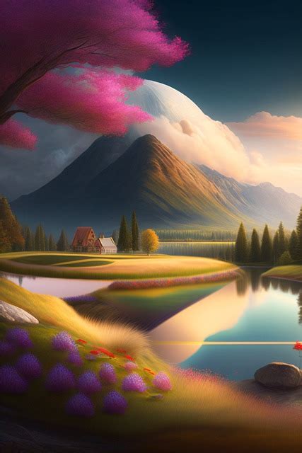 Ai产生的 山 森林 Pixabay上的免费图片 Pixabay