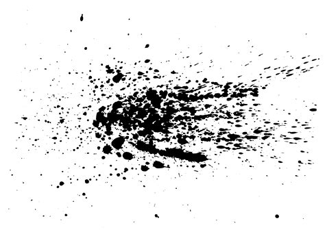 Abstract Black Ink Splash Watercolor Splash Watercolor Spray Texture