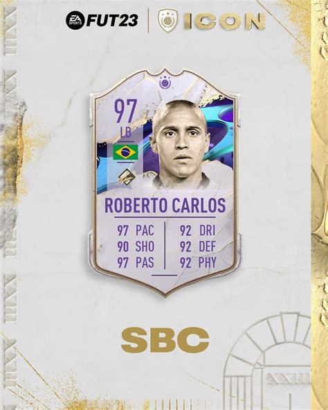 Fifa 23 SBC Roberto Carlos Cover Star Icon