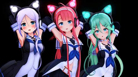 MMDPhao 2 Phut Hon KAIZ Remix Hip Sway TikTok Dance 江風 山風 海風