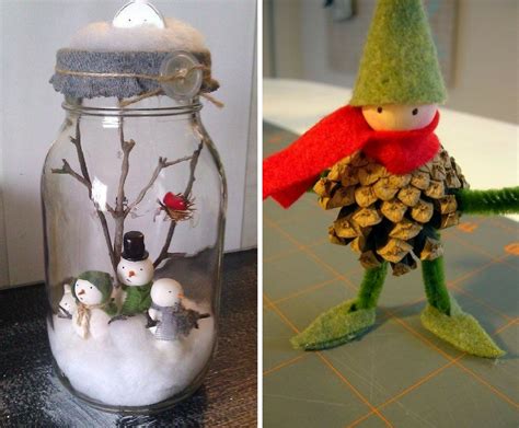 Decoración navideña con materiales reciclados Ideas desde el blog de