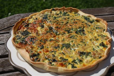 Tarte thon épinard facile à préparer mesdelices fr