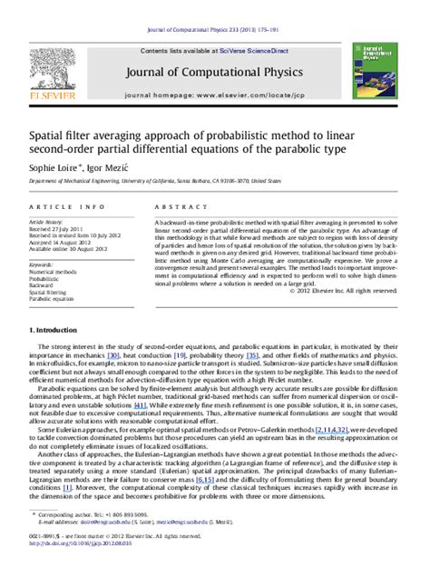 pdf lagrangian method for advection diffusion equations using gaussian averaging in space