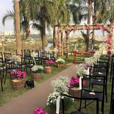 Decoração para Festa de Casamento ao Ar Livre 90 Ideias e DICAS