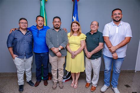 Iracema Vale Recebe Comitiva Para Discutir Preparativos Do Festejo De