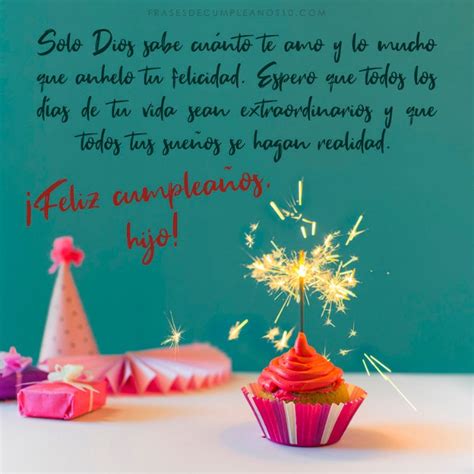 Frases de cumpleaños para un HIJO 150 Mensajes2021