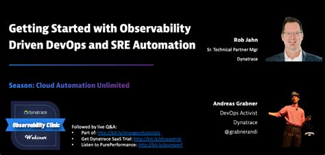 observability driven devops and sre automation getting started
