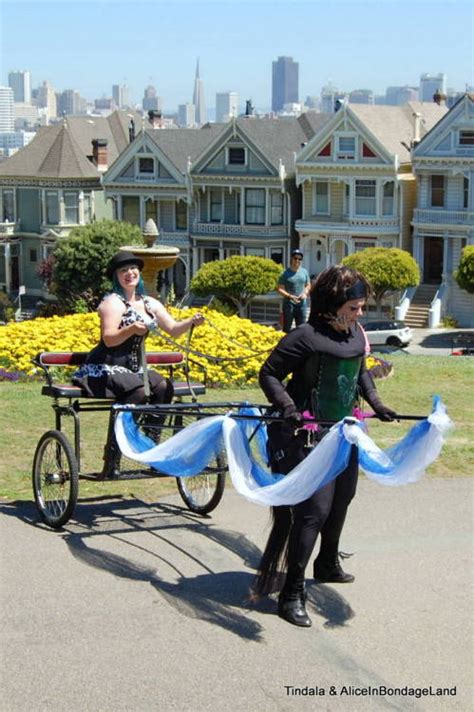 Thumbs Pro Mistressaliceinbondageland Public Pony Play In Kinky San