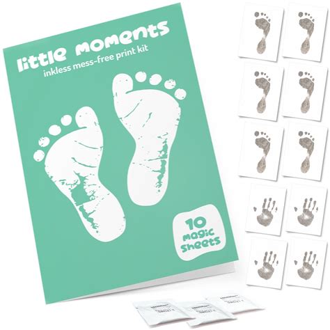 Baby Handprint And Footprint Kit Take Hand Or Foot Prints With
