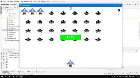 Computer Science Coding Projects Alien Invasion Game Python