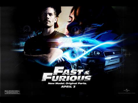 Paul Walker Fast And Furious Wallpaper