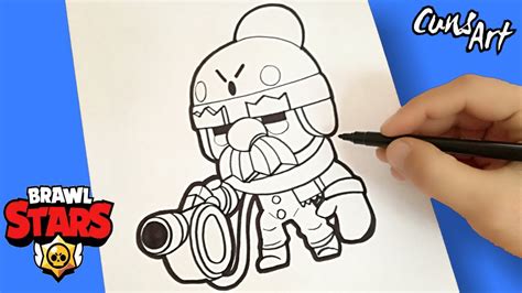 Cómo Dibujar Dibujos Del Brawl Stars