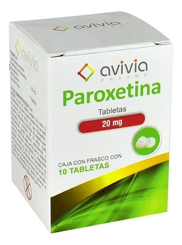 Paroxetina 10 Tabletas 20mg MercadoLibre