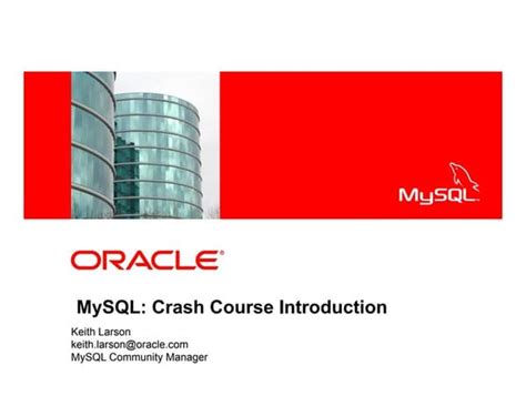 introduction to mysql ppt