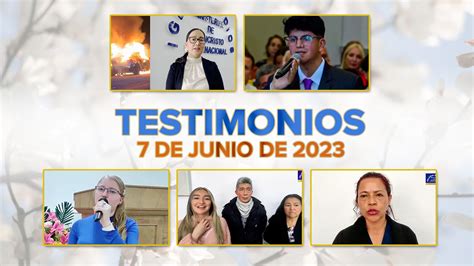 Testimonios 7 De Junio De 2023 Iglesia De Dios Ministerial De