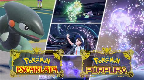 Tráiler del juego competitivo Pokémon Escarlata y Pokémon Púrpura