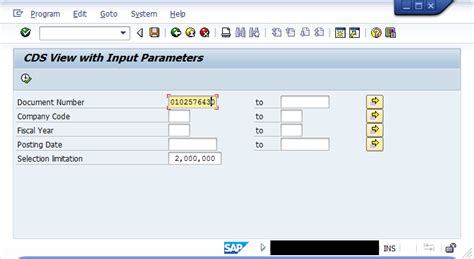 SAP ABAP Central CDS ALV Report With Selection Criteria