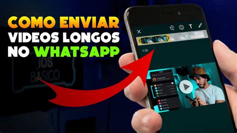 Como Enviar VIDEOS LONGOS PELO WHATSAPP No IPhone YouTube