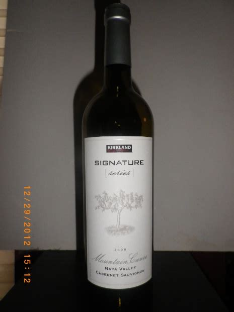 2008 Kirkland Signature Cabernet Sauvignon Signature Series Mountain