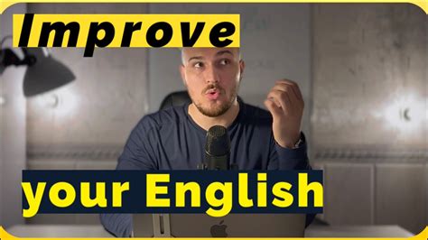 How To Speak English Very Well Youtube