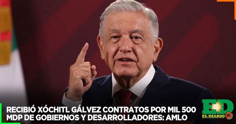 Recibió Xóchitl Gálvez Contratos Por Mil 500 Mdp De Gobiernos Y