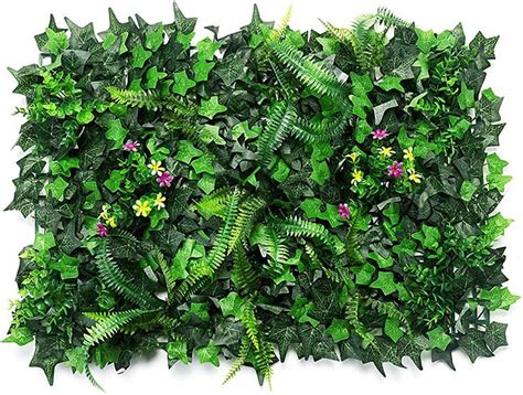 Amazon de CXWLD Künstliche Hecke Buchsbaumplatten Wand Sichtschutz