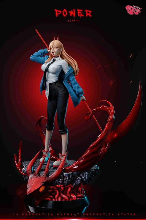 Chainsaw Man Power Aparece Desnuda En Una Nueva Figura Animecl