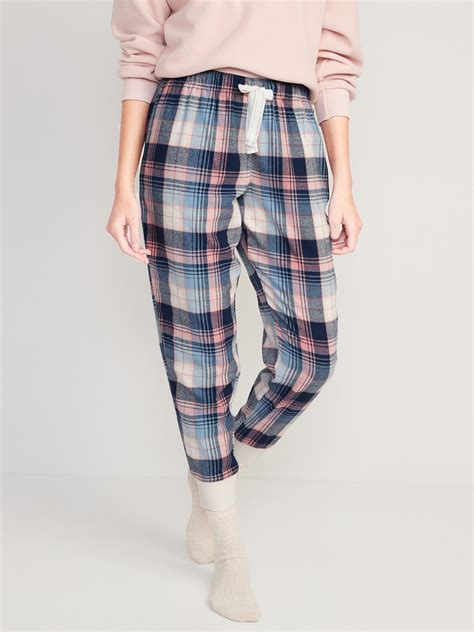 Printed Flannel Jogger Pajama Pants Old Navy