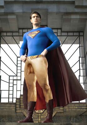 Fakes Famous Men Naked Superman Desnudo